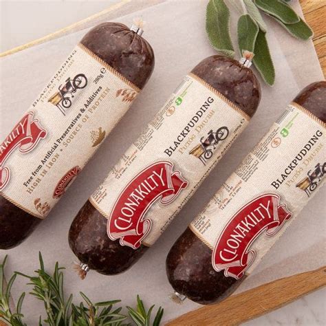 Clonakilty Black Pudding Chubb 10x280 Gm