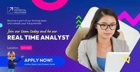 Full Potential Solutions On Linkedin Real Time Analyst In Davao City Philippines Full