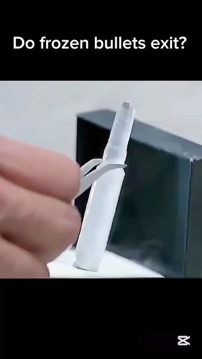Do Frozen Bullets Exist Youtube