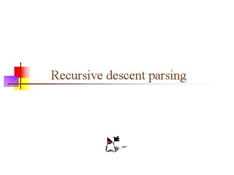 Recursive Descent Parsing Abstract Syntax Trees Asts N