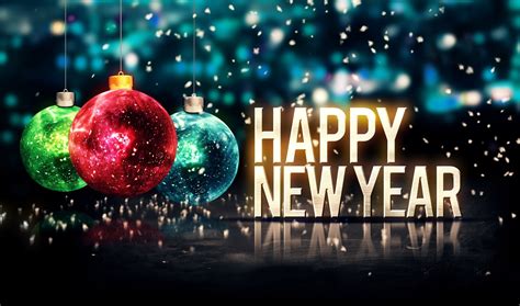 4k Ultra Hd Happy New Year Holiday Celebration Wallpaper 5850x3450