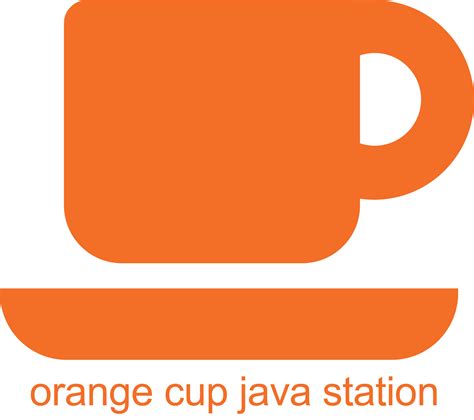 About Us Orange Cup