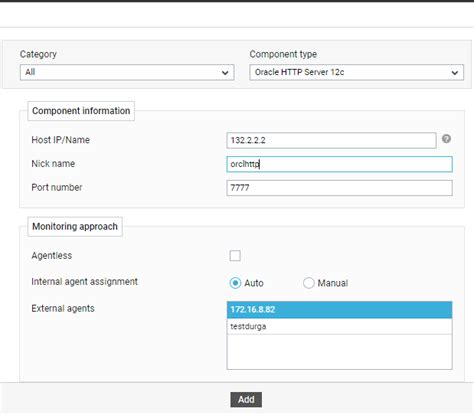 Adding An Oracle Server 12c