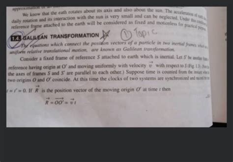 We Know That The Eath Rotates About Its Axis And Also About The Sun The