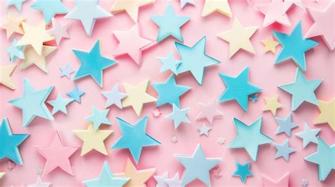 Free Colorful Paper Stars Image Pastel Stars Paper Download At