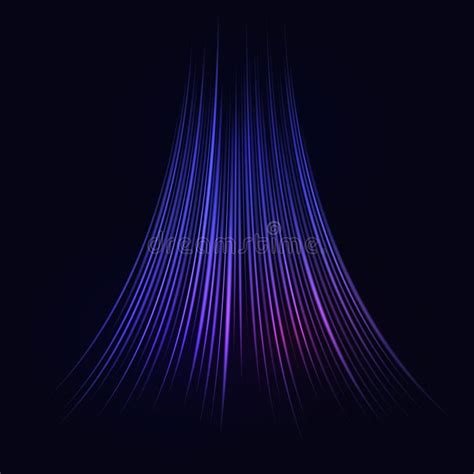 Optical Fiber For Information Transmission Vector Illustration Stock Illustration