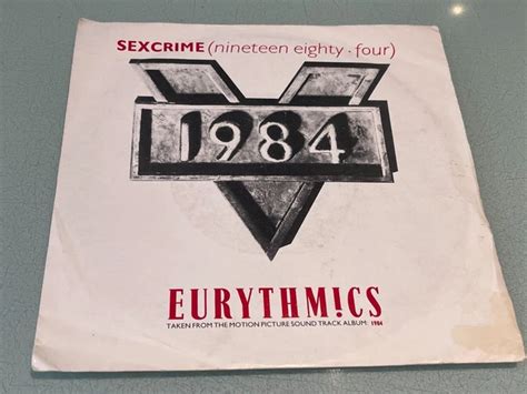 Eurythmics Sexcrime Nineteen Eighty Four Vinyl Record 7 Single 1984 Eur 627 Picclick It