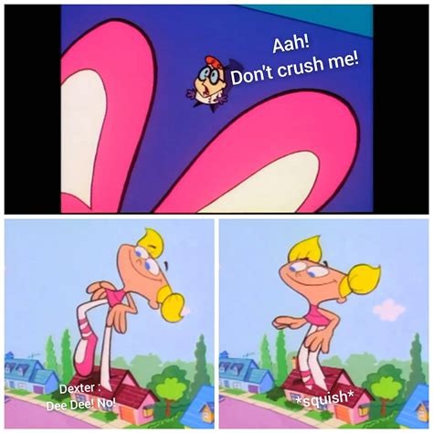 Giantess Dee Dee Crushes Dexter By Supermariorocks On Deviantart