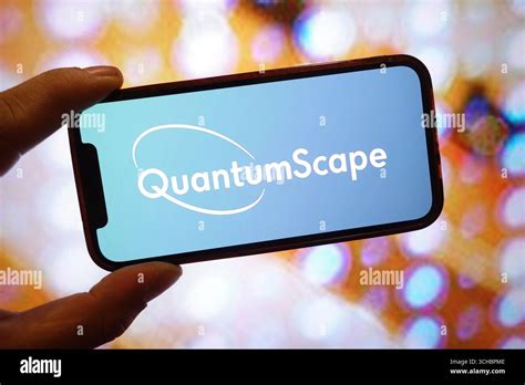 In This Photo Illustration A Quantumscape Company Logo Is Seen