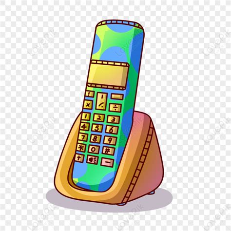 Cartoon Cordless Phone Phone Clipart Cartoon Clipart Telephone Png