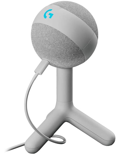 Logitech Yeti Orb Rgb Gaming Mic Lightsync Off White Pentru Pc