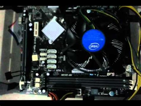 MotherBoard ECS H61H2-MV - YouTube