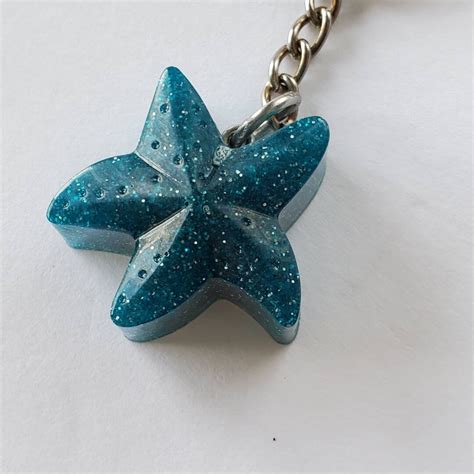 Keychain Starfish Keychains Cute Keychains Keychains Ts Ts