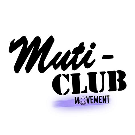 Muti Club Movement Logo And Character Design On Behance