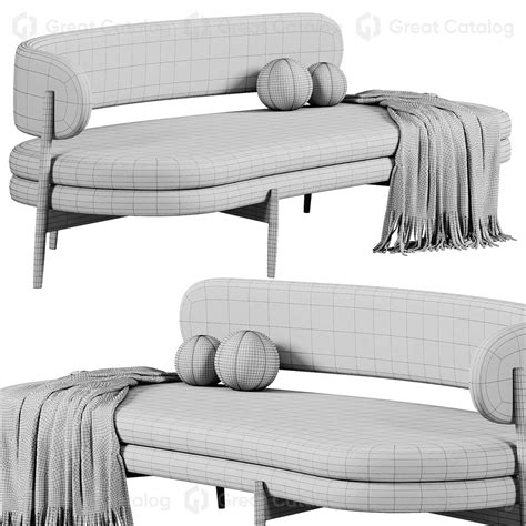 Sofa Minotti Lars 3d Model・download 3d Models・great Catalog
