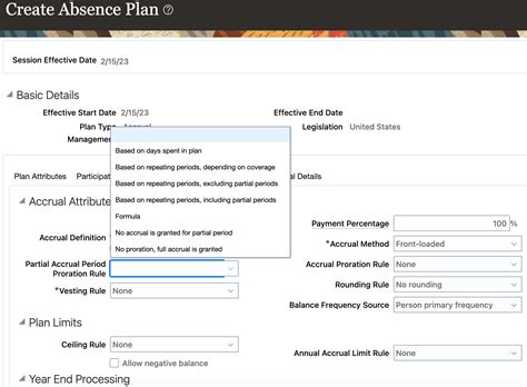 Oracle Fusion Cloud Absence Management 23b Whats New