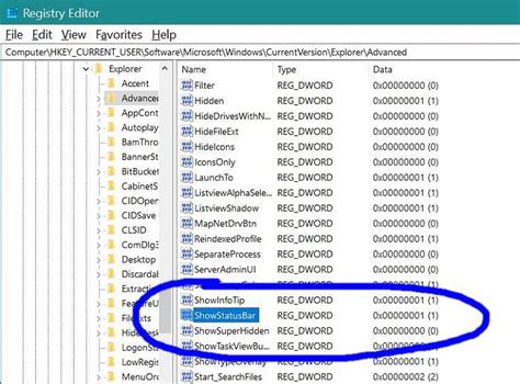 Hide Or Show Status Bar In File Explorer In Windows 10 Tutorials