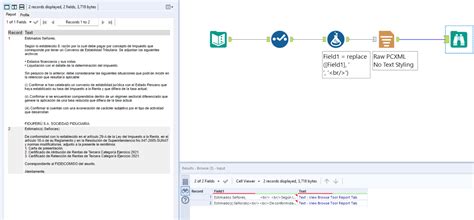 Solved Using A Field In An Email Body Text And Maintain Alteryx Community