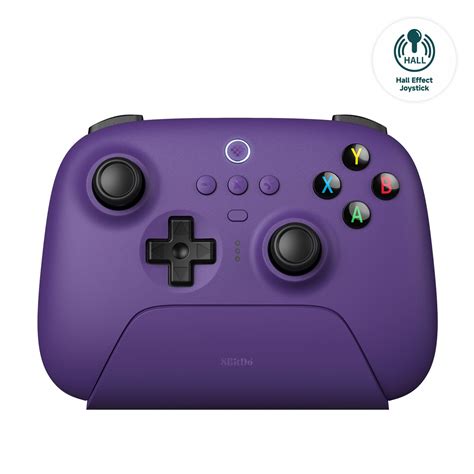 8bitdo Ultimate 24g Wireless Controller Hall Effect Joystick Update Gaming Controller With