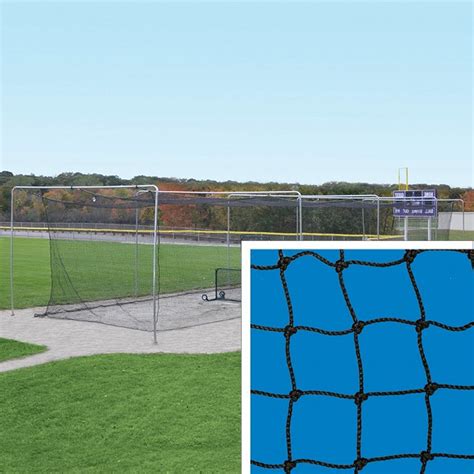 Batting Tunnel Net 24 2mm Poly Fiber Net 1 34 In Sq