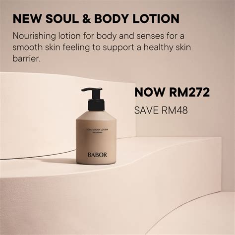 Babor Soul And Body Lotion Grounding Shopee Malaysia