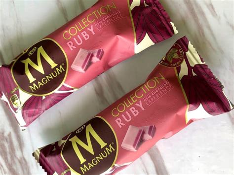 Magnum Ruby Ice Cream Taste Test Nice Or Not Today