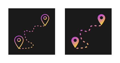 Distance Vector Icon 23958364 Vector Art At Vecteezy