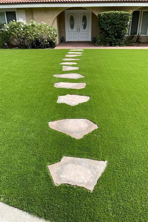 Artificial Turf And Flagstone In Glendora Beyond Remodeling And Building
