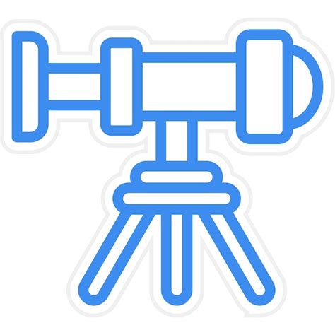 Premium Vector Spyglass Icon Style
