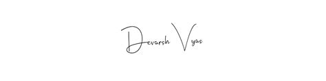 90 Devarsh Vyas Name Signature Style Ideas Great Name Signature