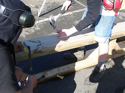 BBULDR John Lin Profile Temporary Pile Bearer Joist Flooring