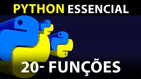 20 Funções Python Essencial Youtube