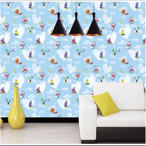Jual Wallpaper Doraemon Awan 45 Cm X 10 Meter Indonesia Shopee Indonesia