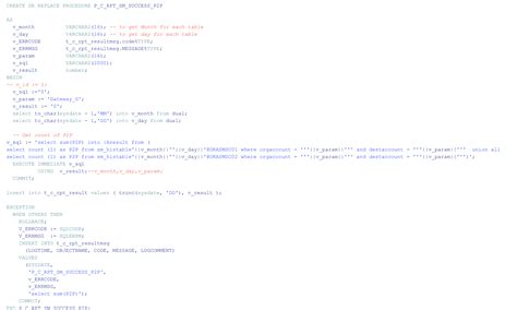 Database How To Solve Ora 01006 In Procedure Stack Overflow