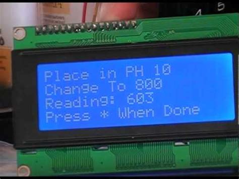 Arduino PH ORP Duino Shield Demo YouTube