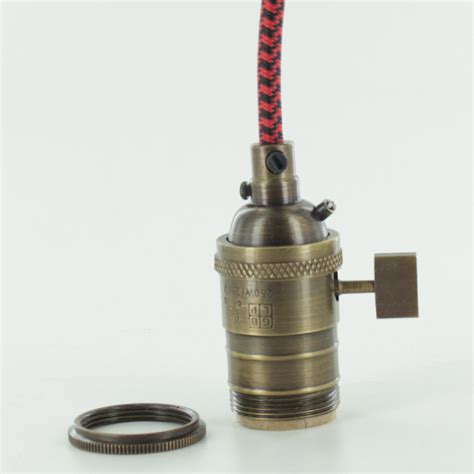 E27 Pendant Light Bulb Socket