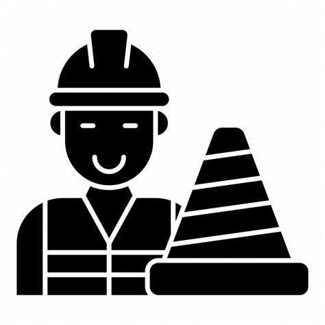 Constructor Labor Worker Handyman Professional Person Icon