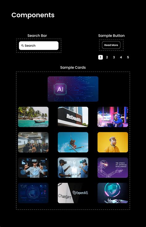Beta Blog UI Design Behance