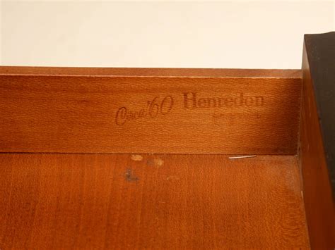 Vintage American Circa 60 Collection By Henredon Modern Desk At