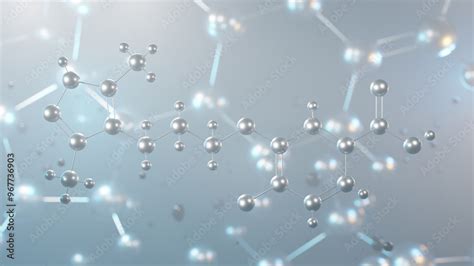 Acoramidis Molecular Structure 3d Model Molecule Transthyretin