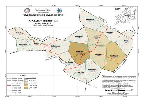 Statistical Maps Ppdo Bohol