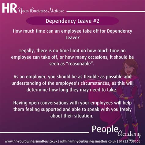 How To Manage Dependency Leave Hr Your Business Matters Hr Your