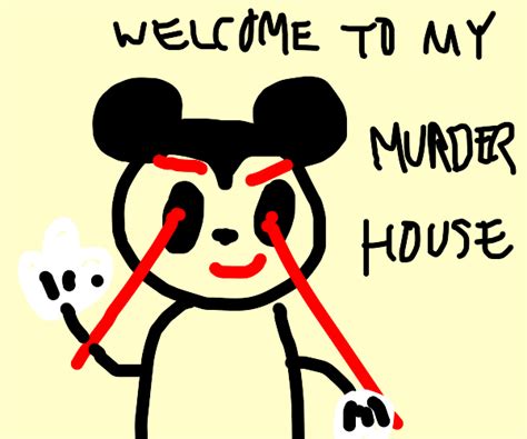 Evil Mickey Mouse Drawception
