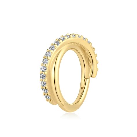 Elevate Your Piercing Style With Hinged Segment Rings Gold Piercing Factory