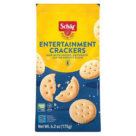 Schar Gluten Free Entertainment Crackers 62 Oz