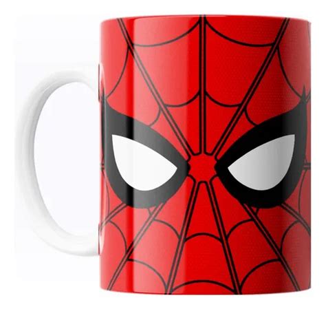 Taza Para Café Diseño De Spiderman Mascara Mercadolibre