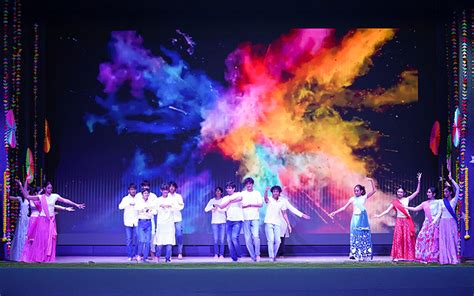 Grade 9 Holi Assembly Celebration Student Led Cultural Programme