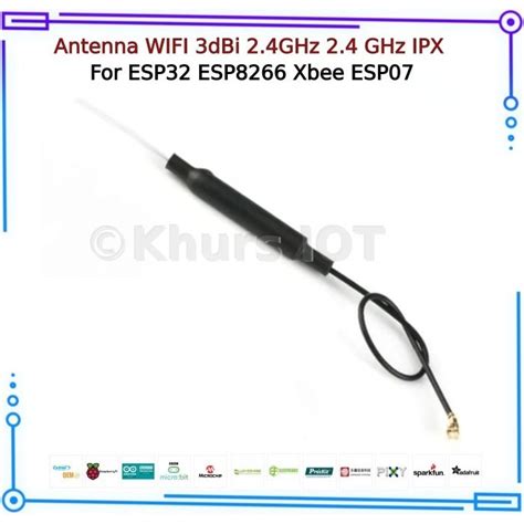 Jual Sys99 Antenna Wifi 3dbi 2 4ghz 2 4 Ghz Ipx Antena Ipex Esp32 Esp8266 Xbee Shopee Indonesia