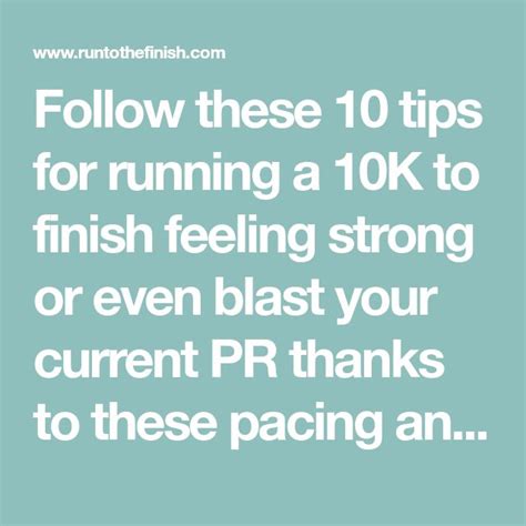 Training For A 10k A Guide To Training For Your Best 62 Training