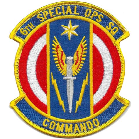 6th Special Operations Squadron Patch Squadron Patches Air Force